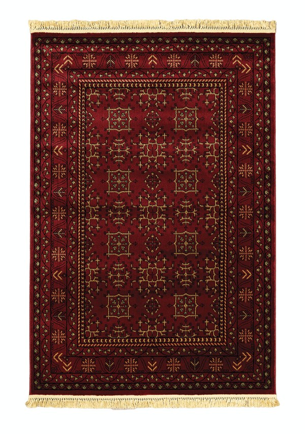 ΧΑΛΙ PERSIA 315 BURGUNDY ΜΕ ΚΡΟΣΣΙ